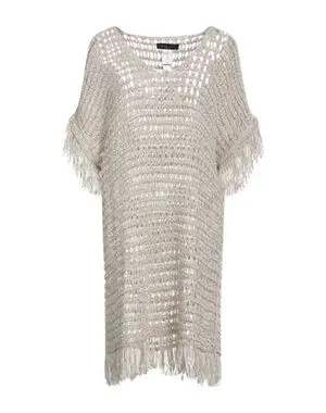 Fabiana Filippi Knitted Sweater With Fringe And Sequins