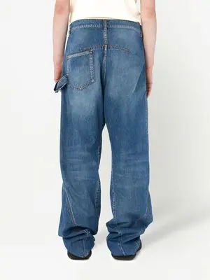 JW Anderson Oversized Twisted Wide-leg Jeans