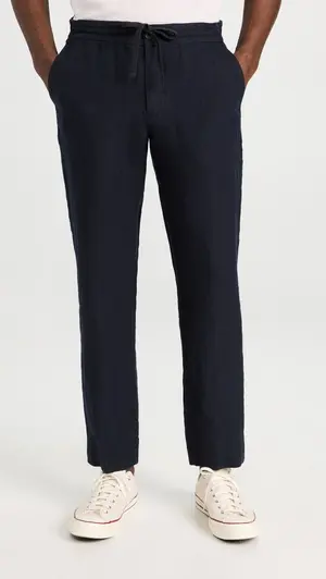 Vince Lightweight Hemp Trousers - Coastal