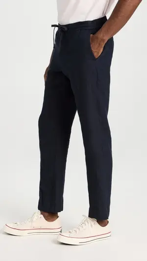 Vince Lightweight Hemp Trousers - Coastal