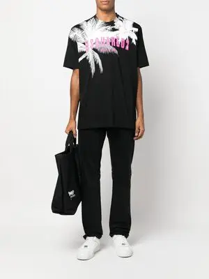 Dsquared2 Graphic-print Short-sleeve T-shirt - Black