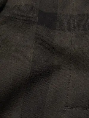 Rick Owens Checked Brushed Cotton-twill Overshirt