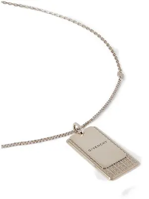 Givenchy Logo-engraved -tone Necklace