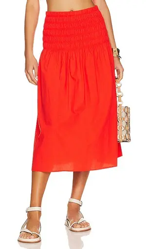 Rails Selena Maxi Skirt In Red