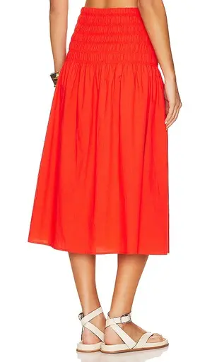 Rails Selena Maxi Skirt In Red