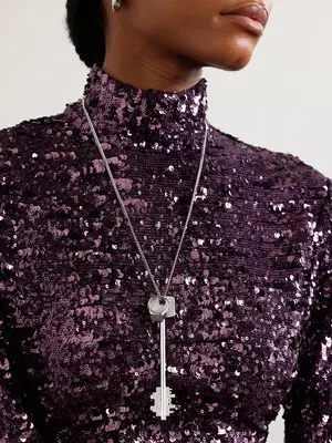 Rabanne Tone Crystal Necklace
