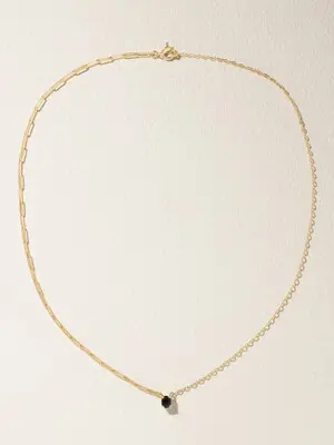 Yvonne Léon 18-karat Gold Necklace - Blue