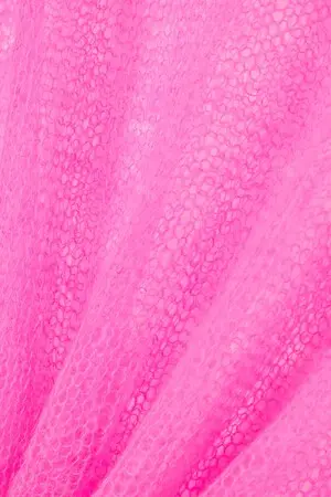 David Koma Neon Open-knit Sweater