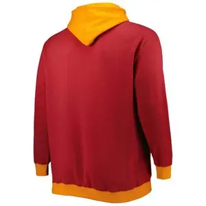 Mitchell & Ness Orange Tampa Bay Buccaneers Big & Tall Big Face Pullover Hoodie