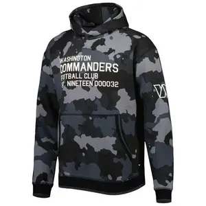 THE WILD COLLECTIVE Washington Commanders Camo Pullover Hoodie