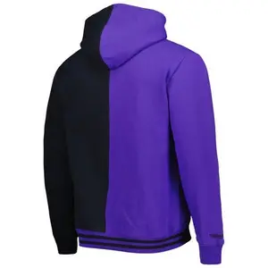 Mitchell & Ness Black Phoenix Suns Hardwood Classics Split Pullover Hoodie