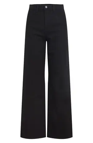Joe's Jeans The Mia Petite High Waist Wide Leg Jeans - Black