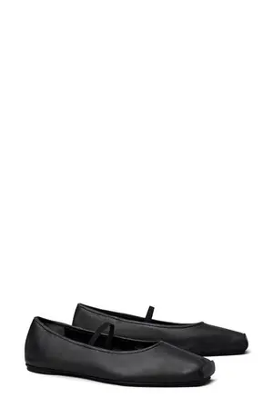 Tory Burch Runway Ballet Flat Perfect Black