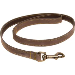 Barbour Leather Dog Leash - Classic Tartan