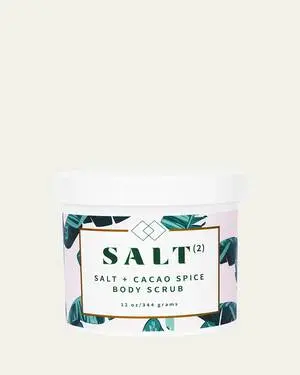 SALT LIVE ENERGIZED Salt And Cacao Spice Body Scrub, 12 Oz