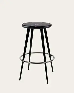 FORNASETTI Farfalle Bar Stool - Black Multi
