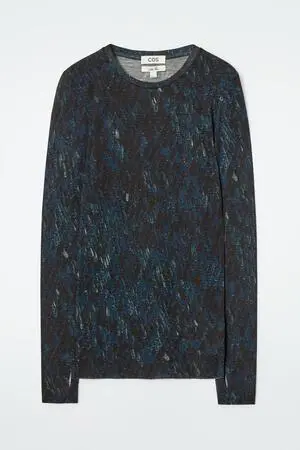 Cos Crew-neck Merino Wool Top