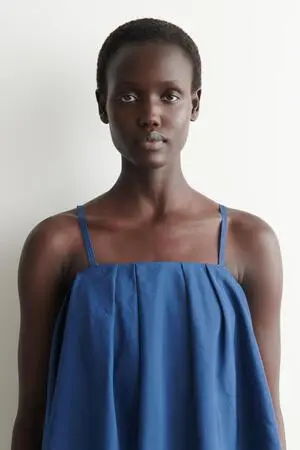 Cos Layered Bandeau Midi Dress
