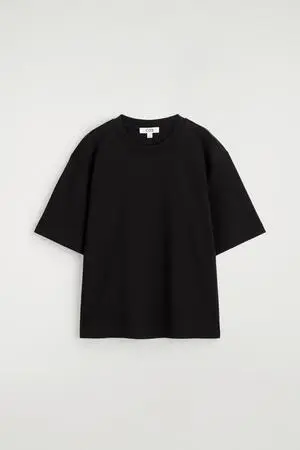 Cos Oversized T-shirt - Black