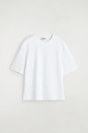 Cos Oversized T-shirt - White