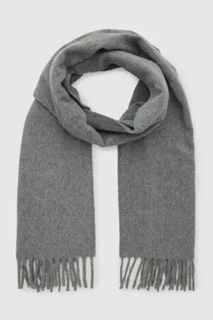 Cos Pure Cashmere Scarf Brown