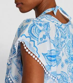 Melissa Odabash Ceramic Print Keri Dress