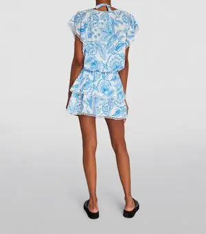 Melissa Odabash Ceramic Print Keri Dress