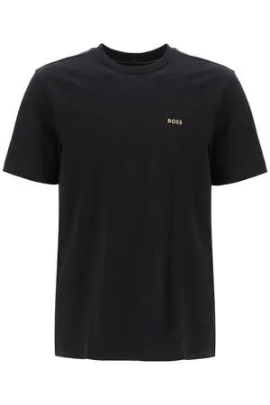 BOSS BOSS STRETCH COTTON T-SHIRT - Black