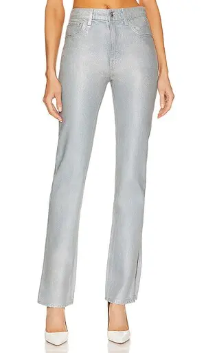 GRLFRND Harlow Coated High Rise Boot Jeans