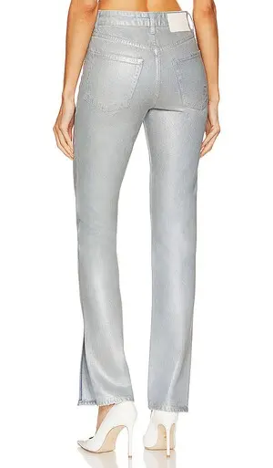 GRLFRND Harlow Coated High Rise Boot Jeans