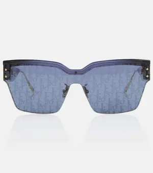 Dior Square Shield Sunglasses - Blue