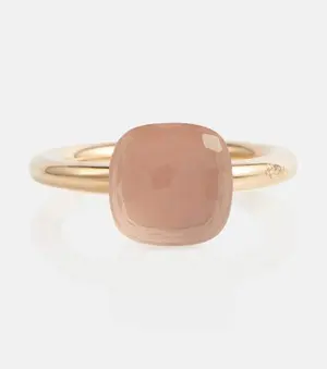 Pomellato Nudo 18kt Rose Gold Ring With Rose Quartz - Pink