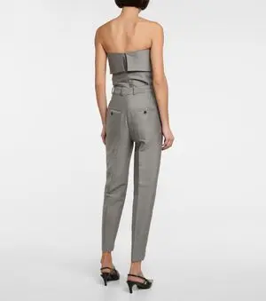 TOTEME Mid-rise Straight Leg Pants