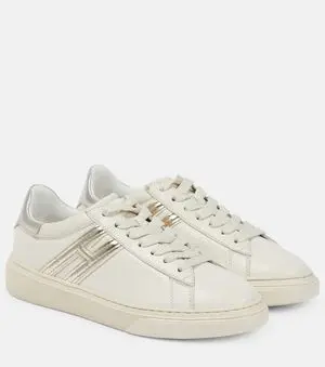 Hogan H365 Leather Sneakers - White