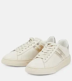 Hogan H365 Leather Sneakers - White