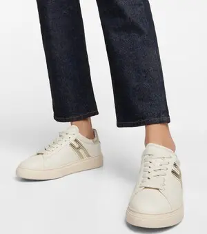 Hogan H365 Leather Sneakers - White