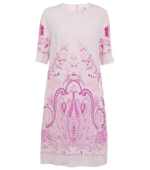Etro Printed Mini Shift Dress