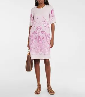 Etro Printed Mini Shift Dress