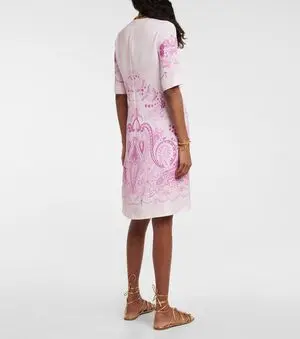 Etro Printed Mini Shift Dress