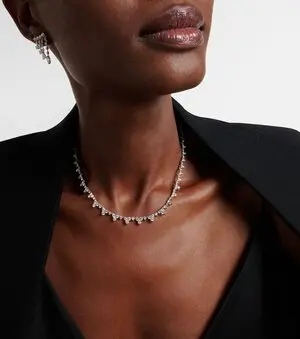 Ileana Makri Rivulet Tears Diamond Necklace
