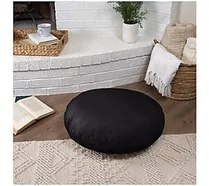 SORRA HOME 24 Circle Twill Floor Pillow With Handle