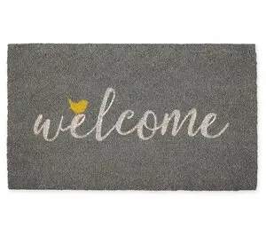 DESIGN IMPORTS Welcome Bird 17' X 29' Doormat - One-color