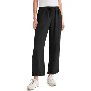 Splendid Splendid Angie Crop Wide Leg Pants Black