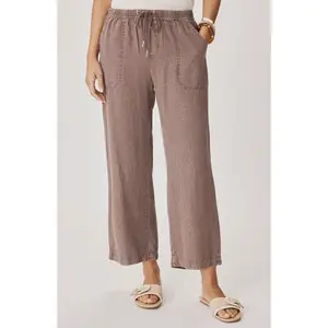 Splendid Angie Crop Wide Leg Pants - Wicker