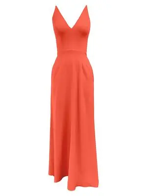 Dress The Population Iris Sleeveless Mermaid Gown - Black