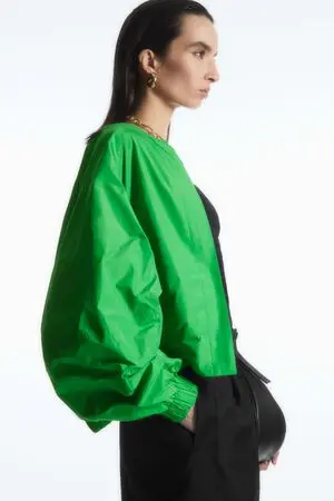 Cos Voluminous Cropped Bomber Jacket