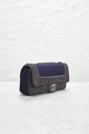 Chanel Tweed Flap Bag