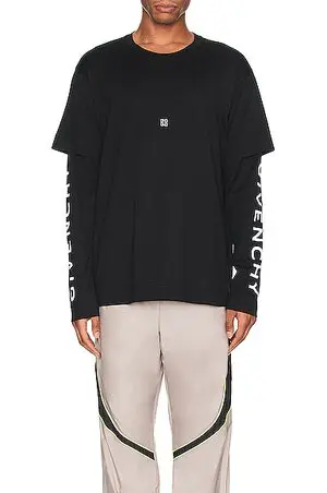 Givenchy Double Layer T Shirt