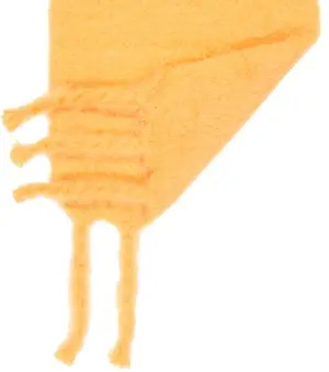 JIL SANDER Mohair And Wool-blend Scarf - Gold
