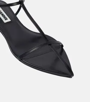 JIL SANDER Tripon Leather Sandals